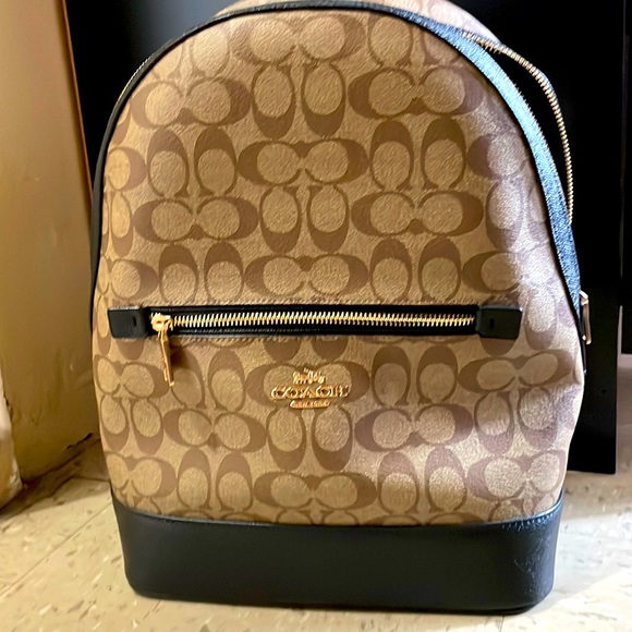 Coach | Bags | Coach Kenley Backpack In Signature Canvas | Poshmark